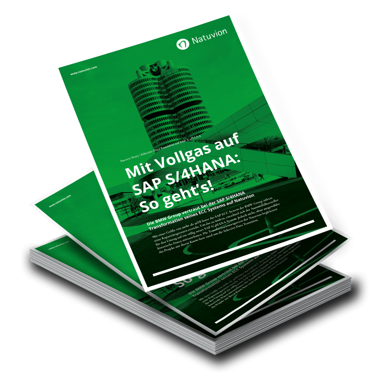 Mit Vollgas auf SAP S/4HANA: BMW zeigt, wie's geht.